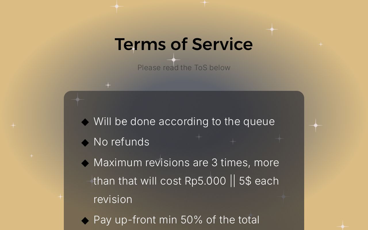 ToS & Offers